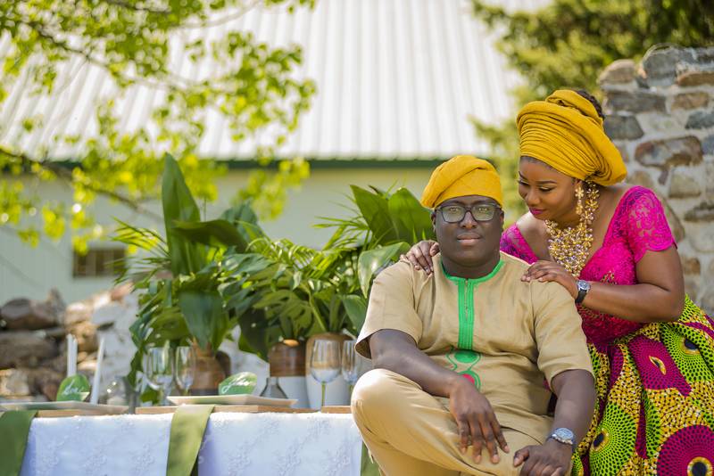 Traditional African Wedding Styled Shoot! - Black Bride