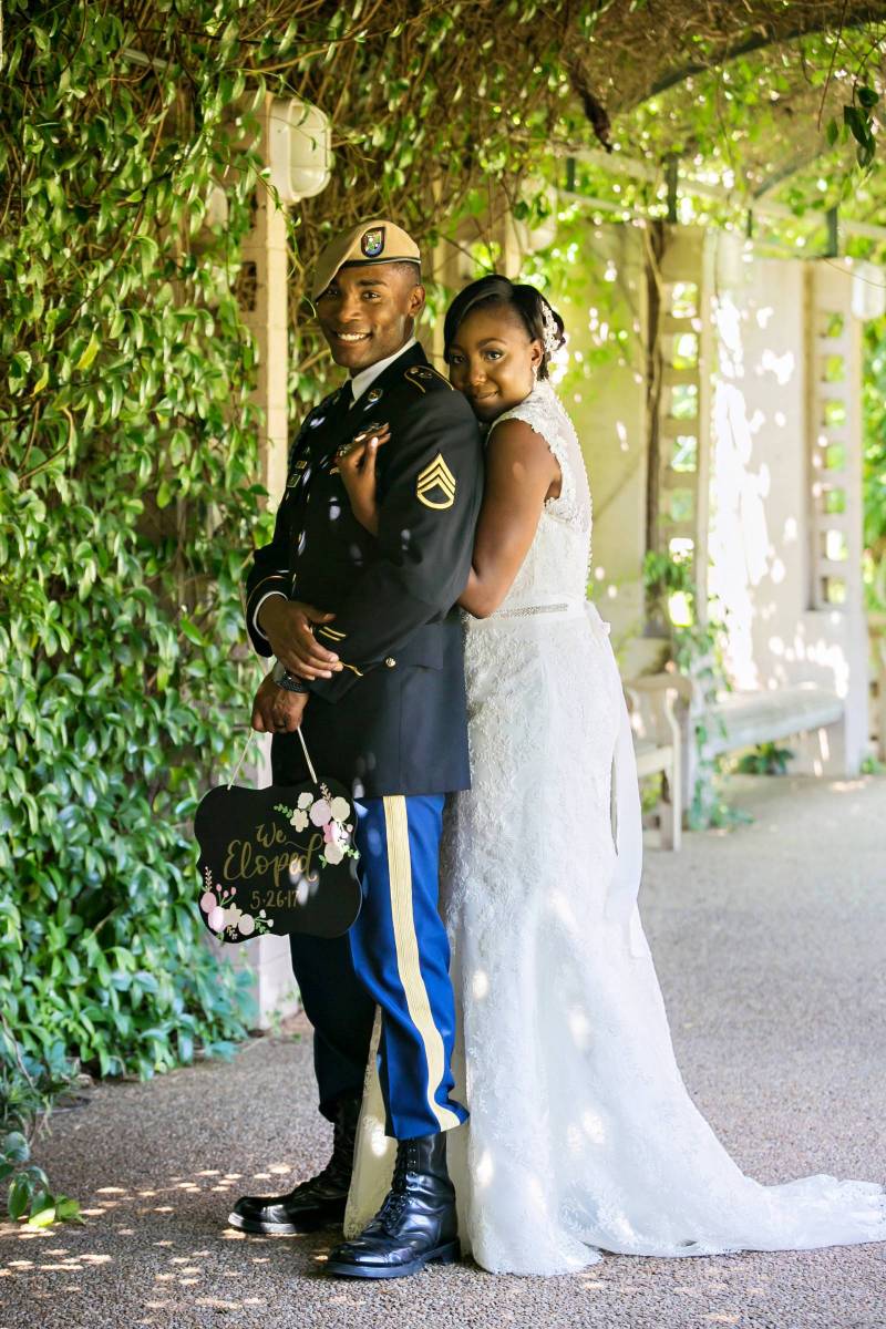Beautiful Atlanta Garden Party Elopement | Atlanta Real Wedding
