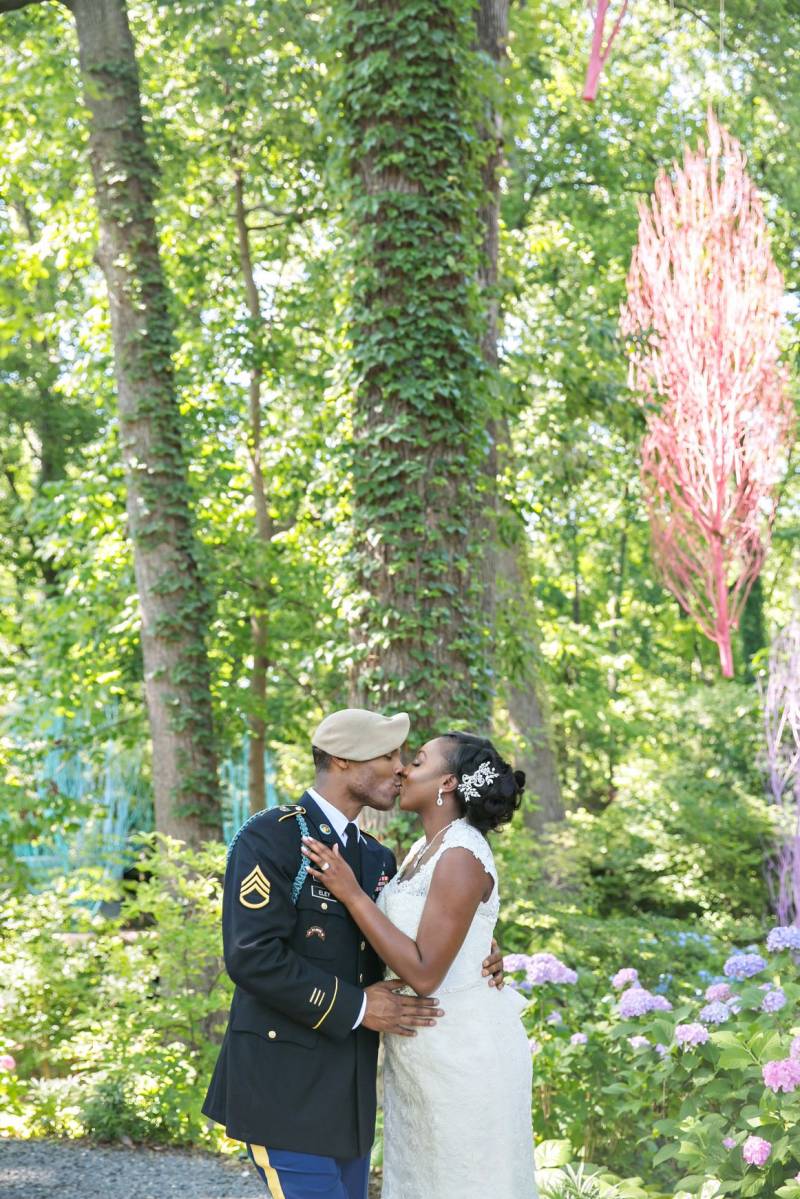 Beautiful Atlanta Garden Party Elopement | Atlanta Real Wedding