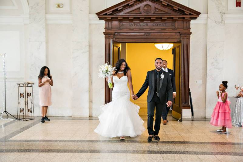 Atlanta Elopement Christmas in July Winter Wonderland Wedding Giveaway - Black Bride