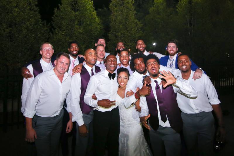 A Modern Say "I Duke" Wedding - Black Bride
