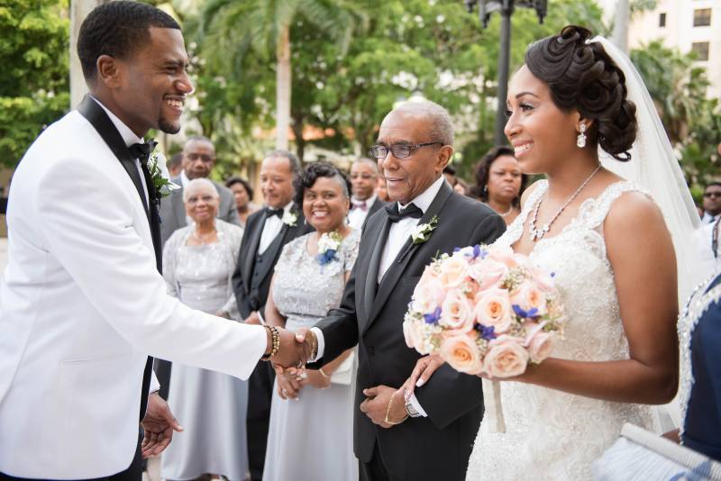 A Timeless Romance Miami Wedding - Black Bride