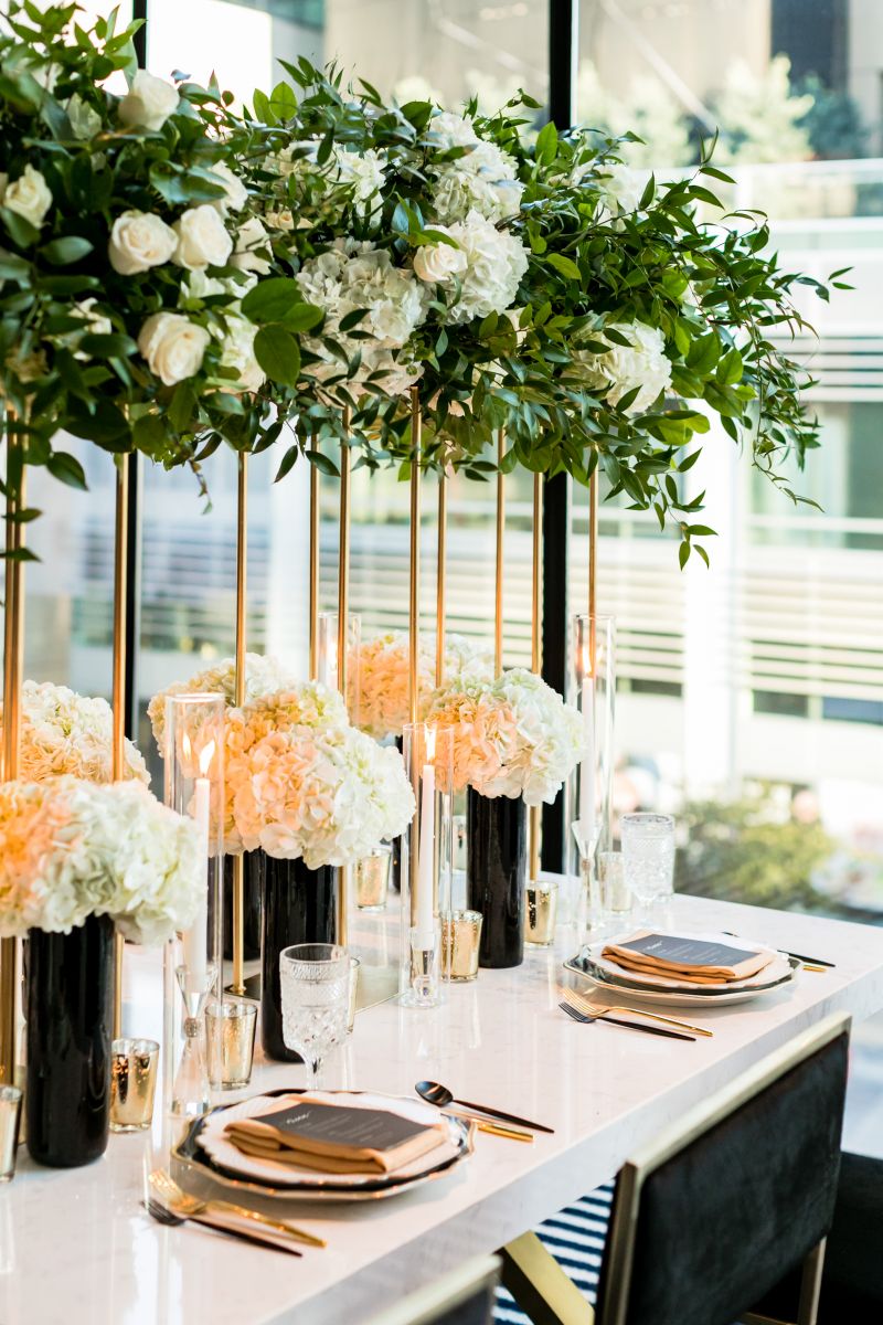 A Modern Glam Styled Shoot in Los Angeles - Black Bride